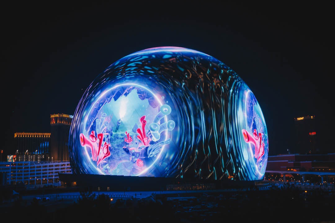 World’s Largest Spherical Building Finally Lights Up With Mesmerizing ...