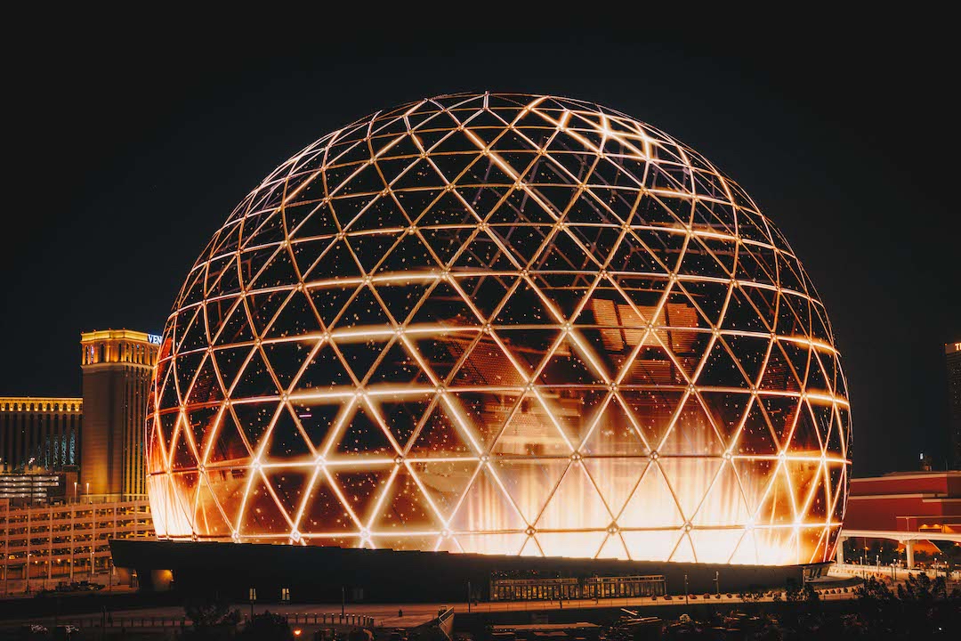 World’s Largest Spherical Building Finally Lights Up With Mesmerizing ...