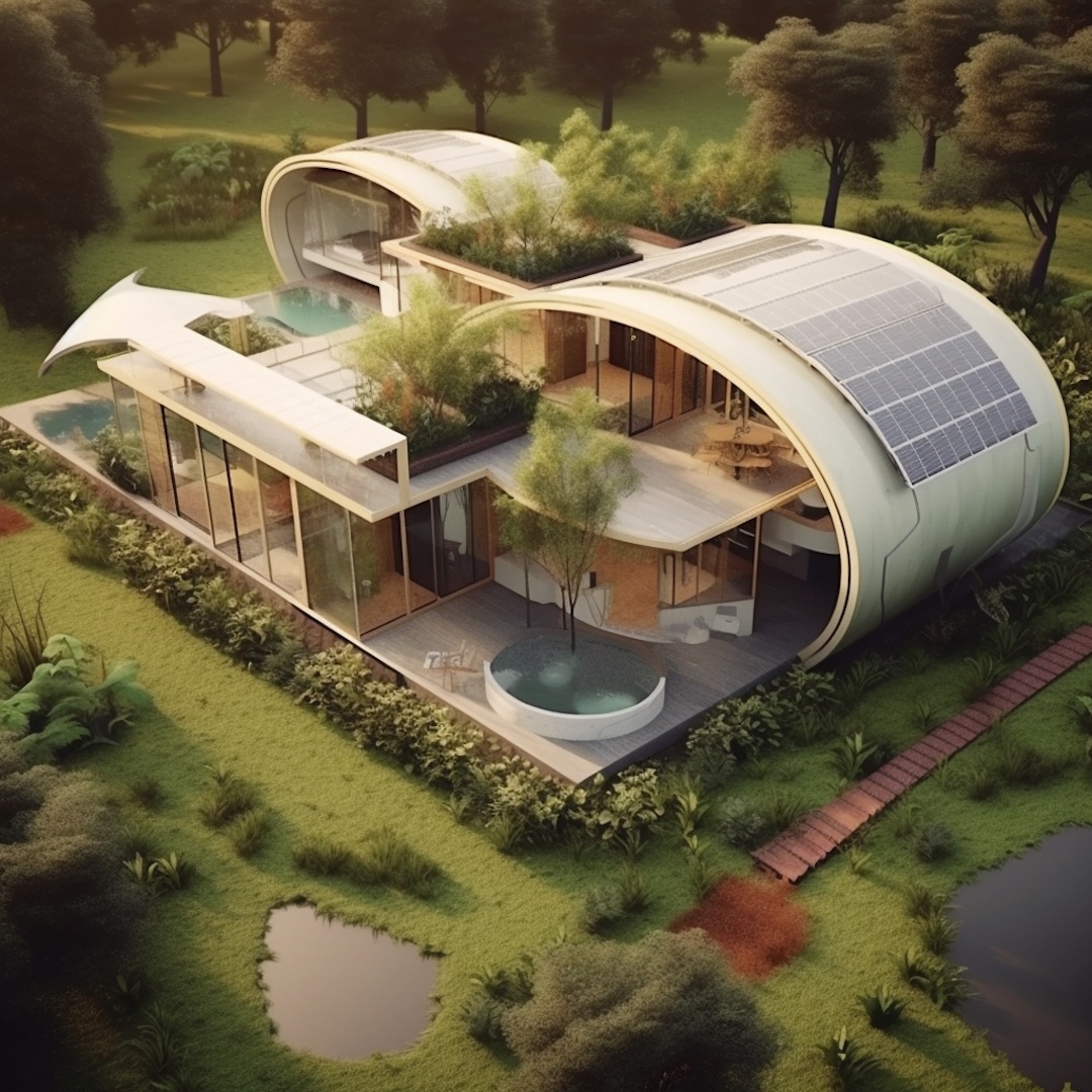 Unique Homes Constructed By AI To Withstand Climate Change - DesignTAXI.com