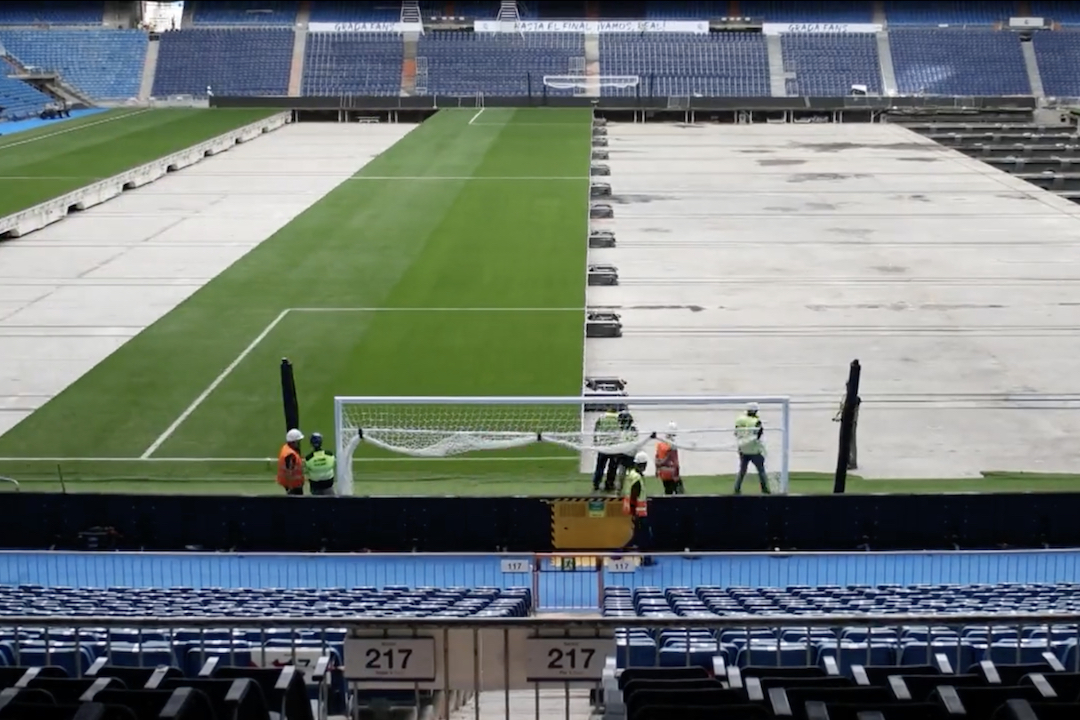 Real Madrid Shows Off Sneak Peeks Of Overhauled Stadium With ...