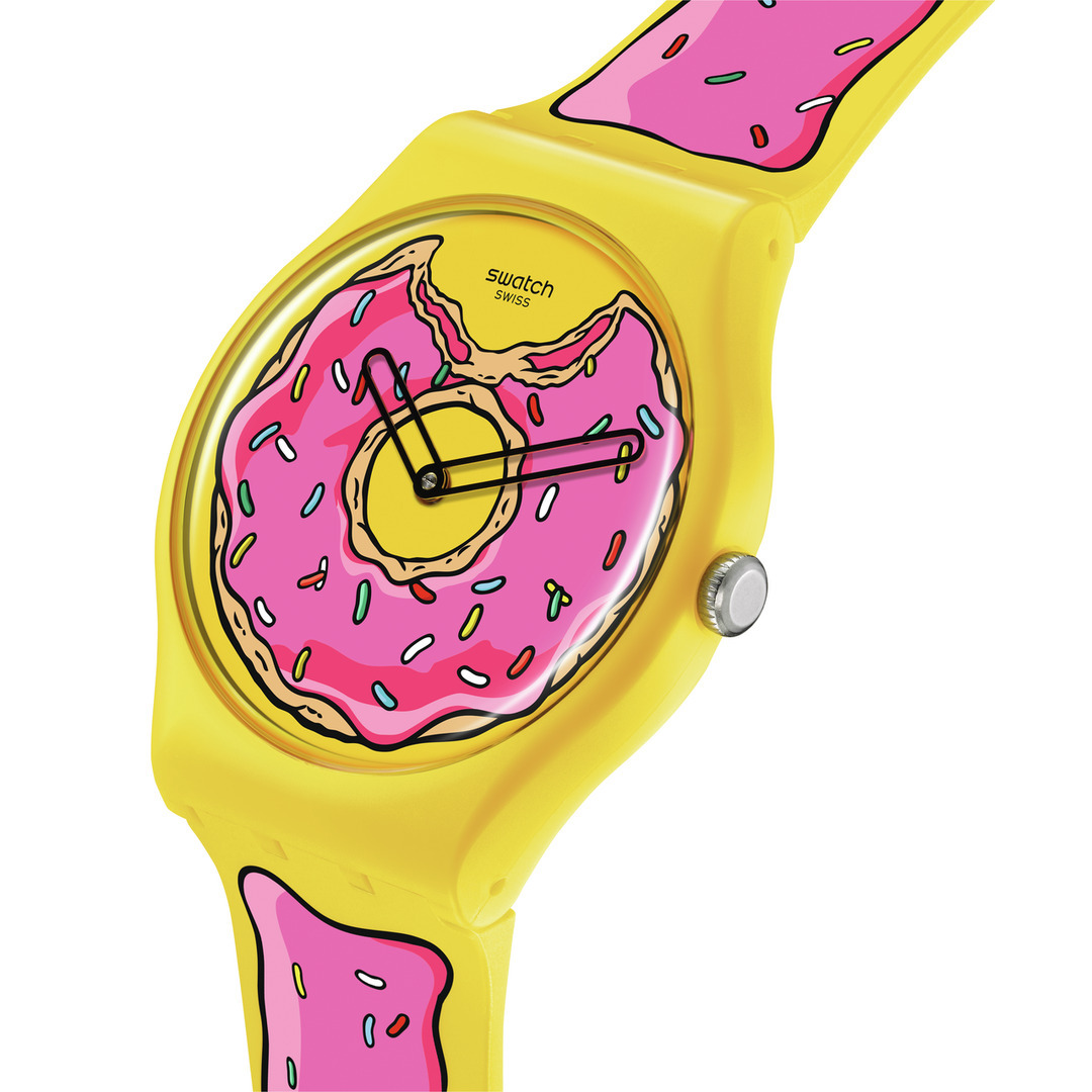 Swatch Pays Sweet Tribute To ‘The Simpsons’ With Delectable Donut ...
