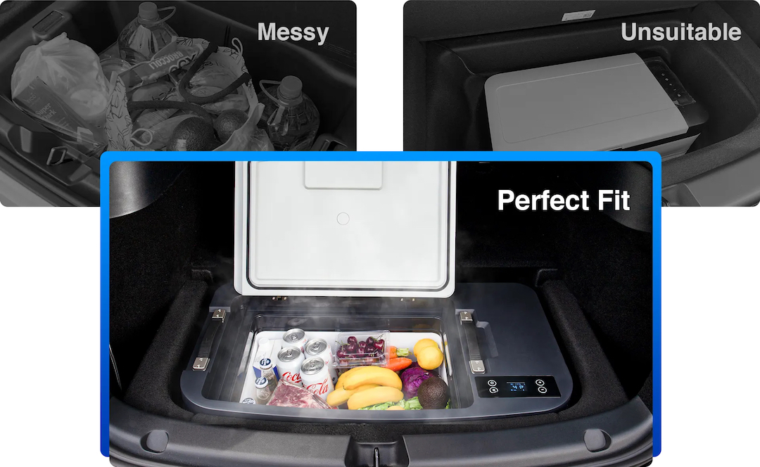 Tesla Drivers Can Turn Sub-Trunks Into Portable Freezers With ...