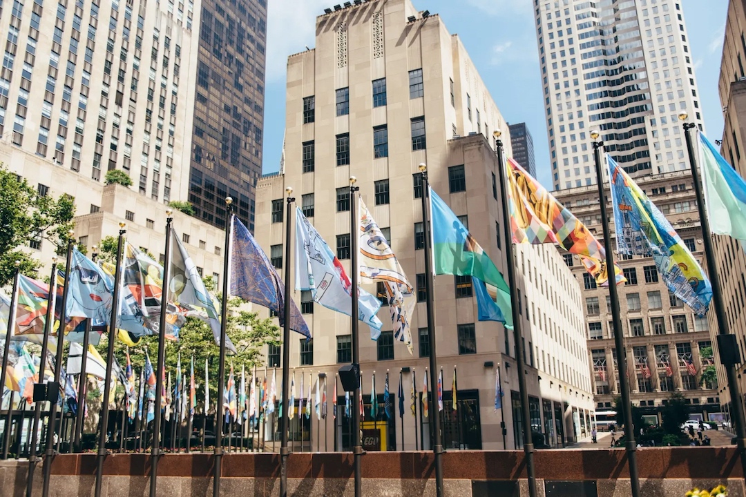 New York’s Favorite Foods Take Over United Nations Flags At Rockefeller ...