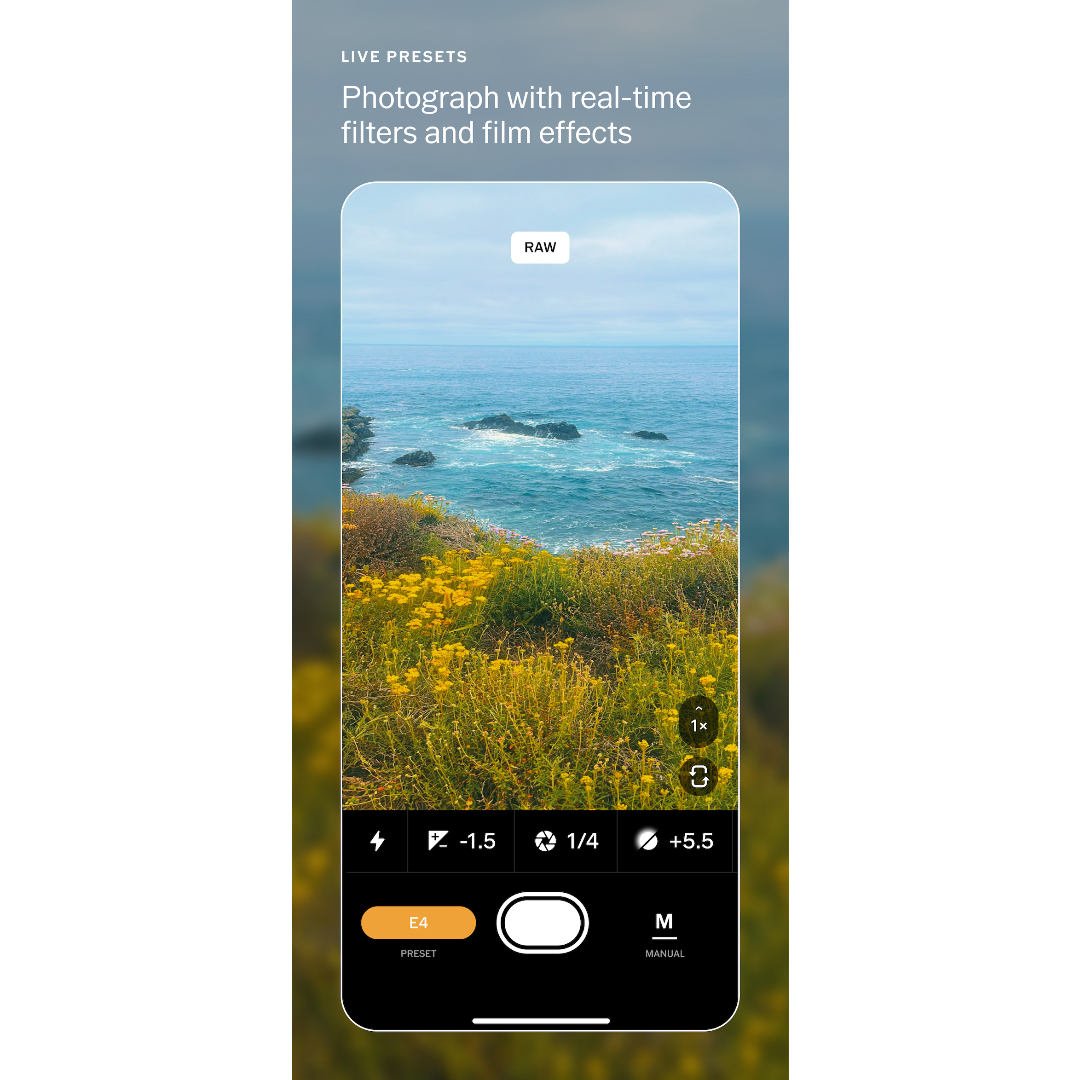 ‘VSCO Capture’ Launches As Free App That Shoots Like A Film Camera In ...