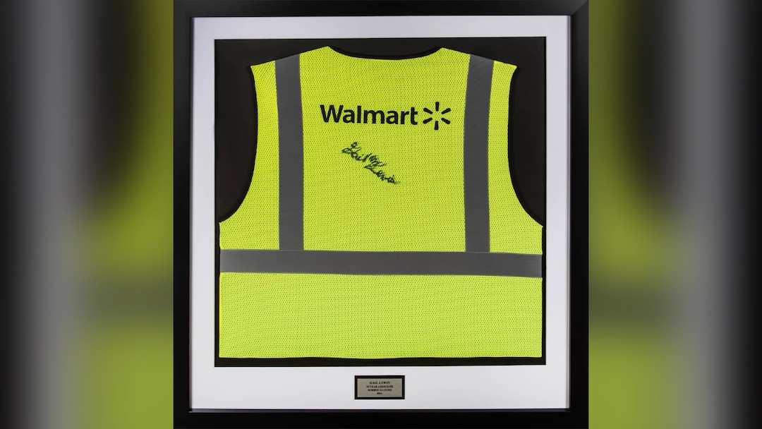 Walmart Vest Signed By Ex-Employee Heads To Auction With Bids In The ...
