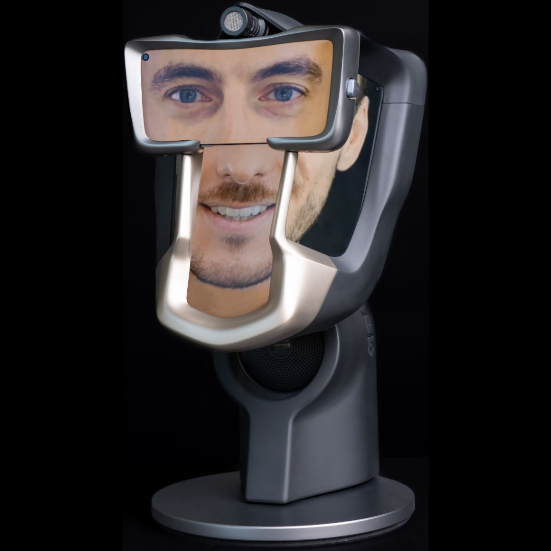 Look GPT In The Eye With Desktop Cyborg Head That Visibly Interacts ...