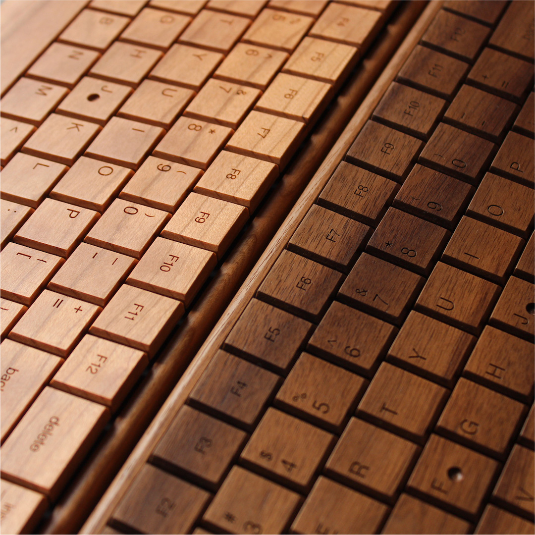 All-Wood Keyboard Is A Zen Lover’s Type, With Keys Carved From A Single ...