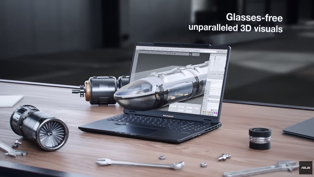 Asus Develops 3D Glasses-Free OLED Laptop That Projects Images Sans ...