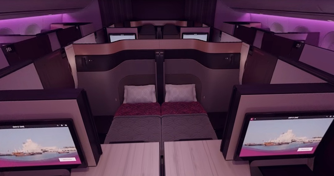 Airlines Introduce Double Beds To Flights For Passengers To Cozy Up In ...