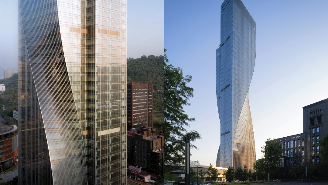 Twisted Skyscraper Spirals Into The Clouds In Chongqing, China ...