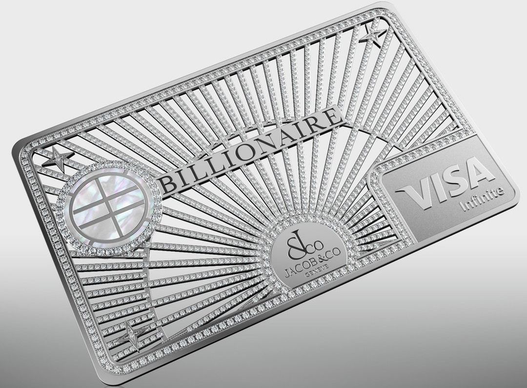 Bling Up Your Finances With A Diamond-Adorned Credit Card - DesignTAXI.com