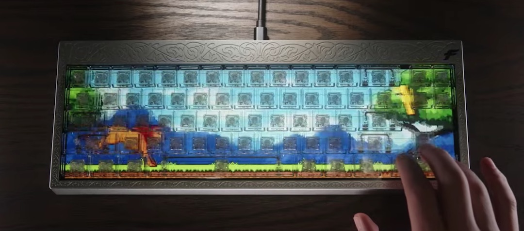 Mechanical Gaming Keyboard Comes Alive In Animation While You Spar With ...
