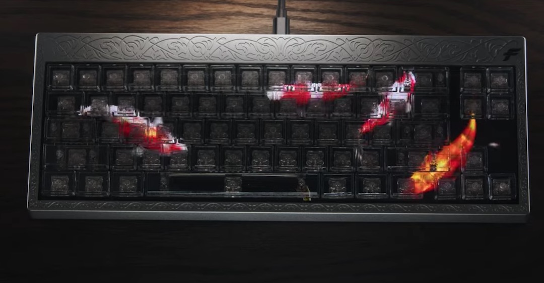 Mechanical Gaming Keyboard Comes Alive In Animation While You Spar With ...