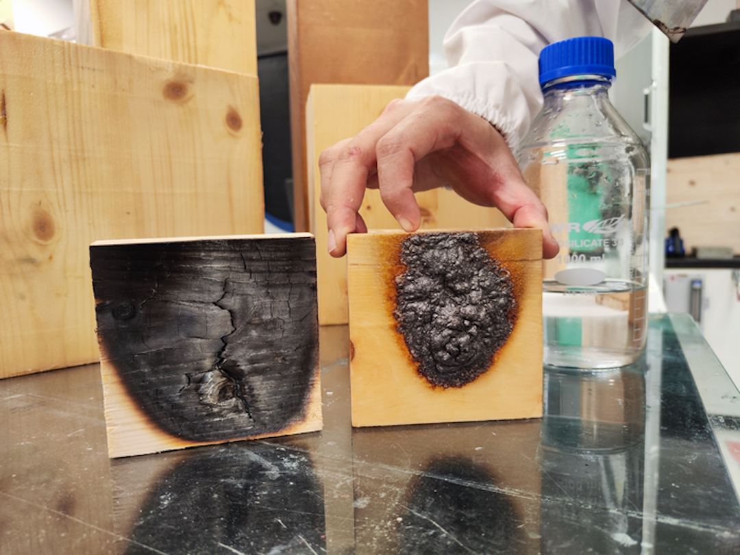 New Invisible Coating Transforms Wood Into A Fire-Resistant Material ...