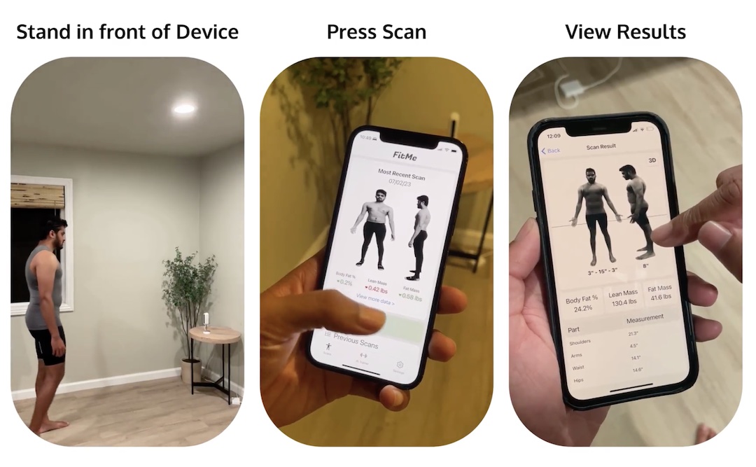 This Tabletop Gadget Is An AI Fitness Trainer That Does 3D Body Scans ...