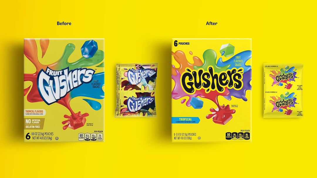 General Mills Unwraps Reenergized Packaging For Fruit Roll-Ups, Gusher ...