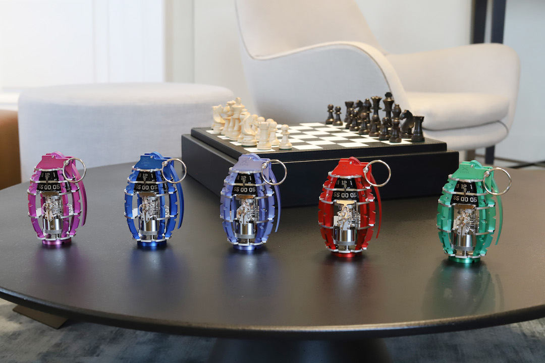 WWII Grenade-Inspired Clock Reminds You About Ticking Unpredictability ...