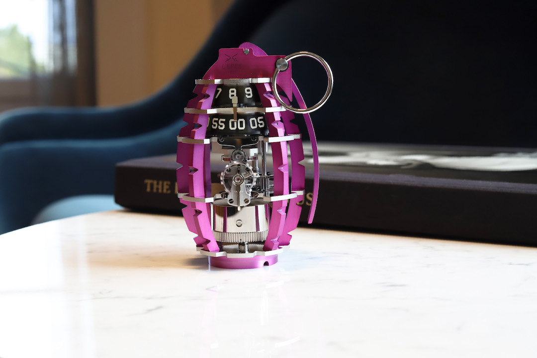 WWII Grenade-Inspired Clock Reminds You About Ticking Unpredictability ...