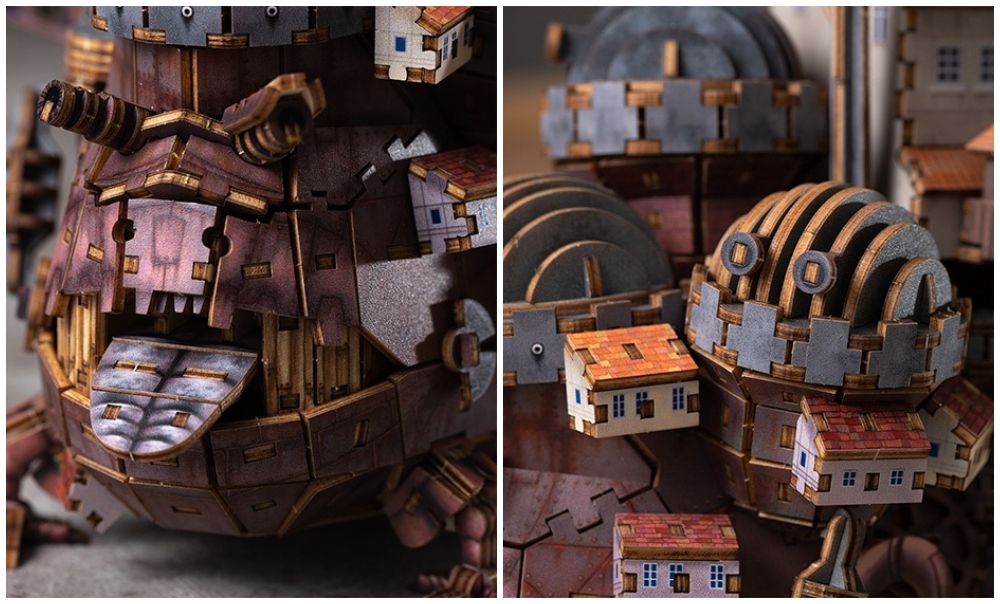 Mini Flat-Packed ‘Howl’s Moving Castle’ Lets You Rebuild Fantasy At ...