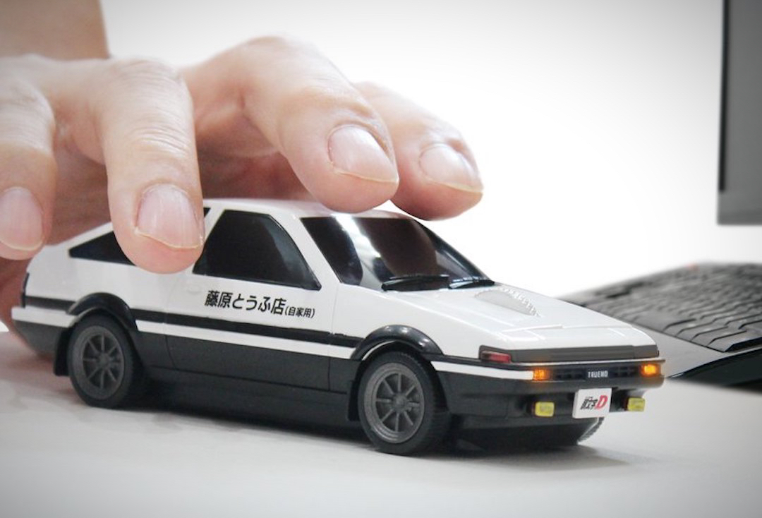 Famous ‘Initial D’ Car Shrinks Down To Fit On Your Desk As A Mouse ...