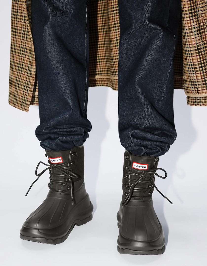 Kenzo & Hunter Mix Preppy Style With Hunting Tradition In New Boots ...