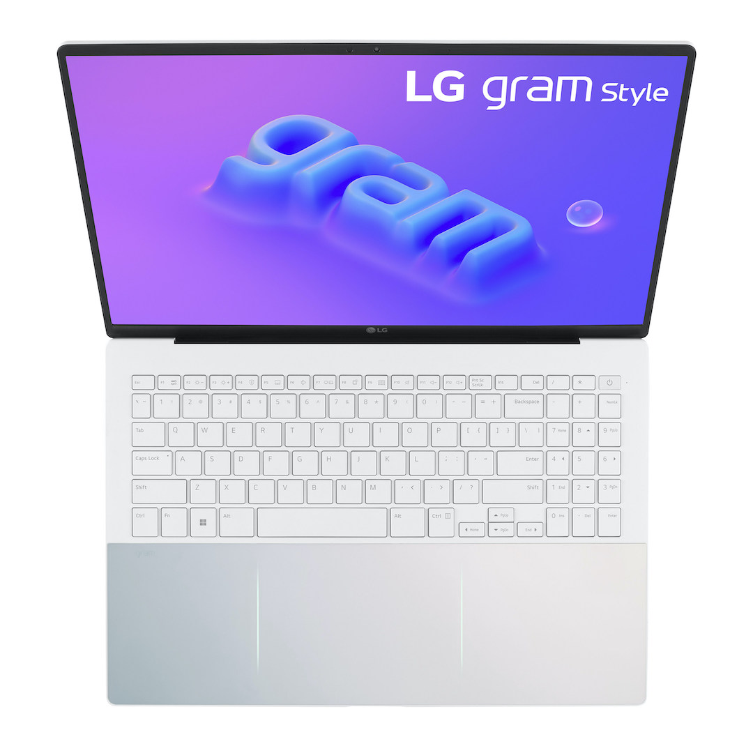 LG Launches A Shimmering Laptop With A Secret Track Pad - DesignTAXI.com