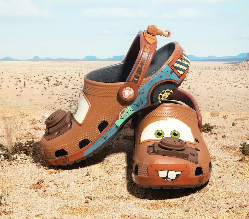 Crocs Turns Mater From Pixar’s ‘Cars’ Into A Tow Truck For Your Feet ...