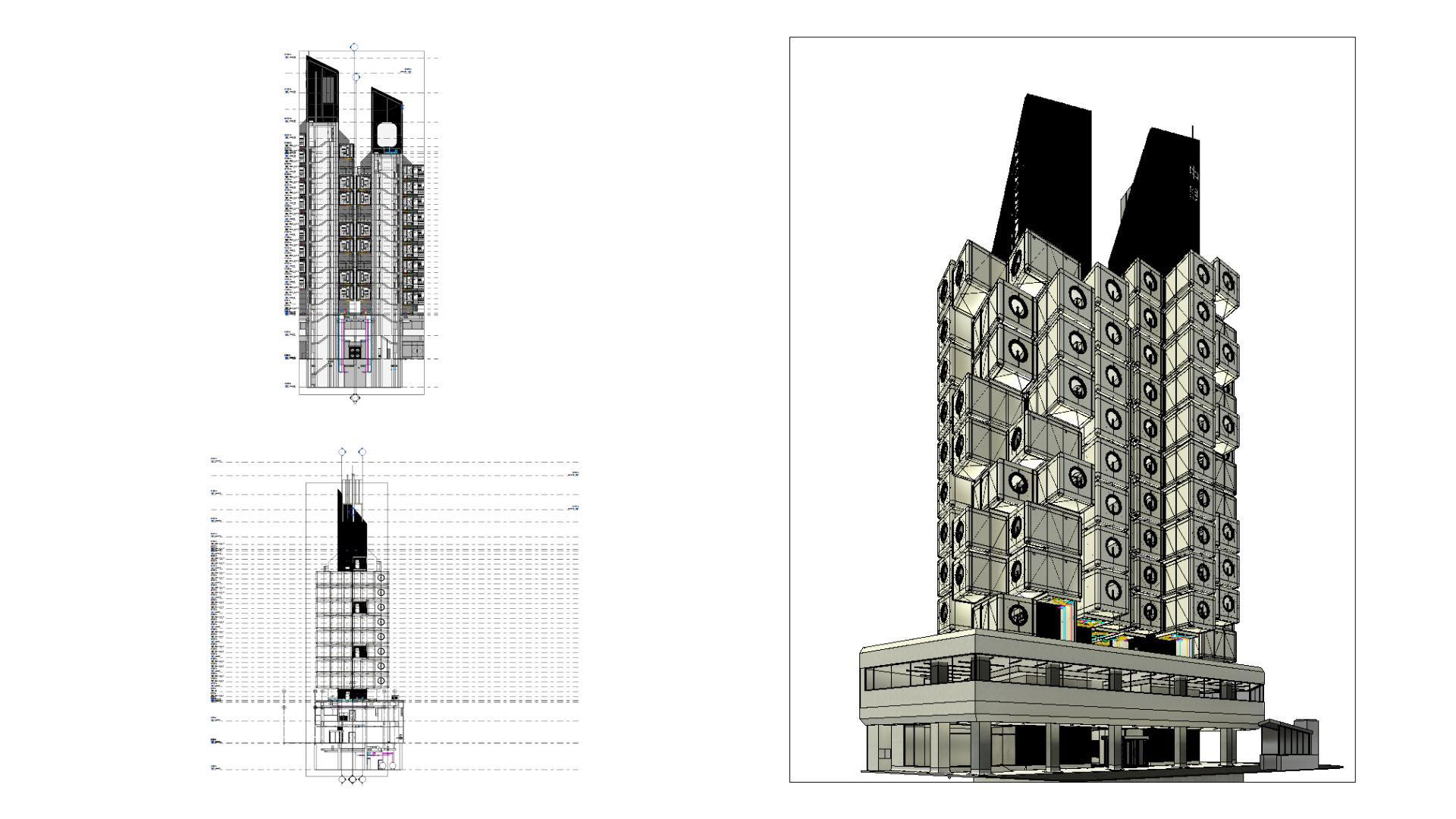 Tokyo’s Famous Capsule Tower To Make A Comeback In Both Real & Virtual ...