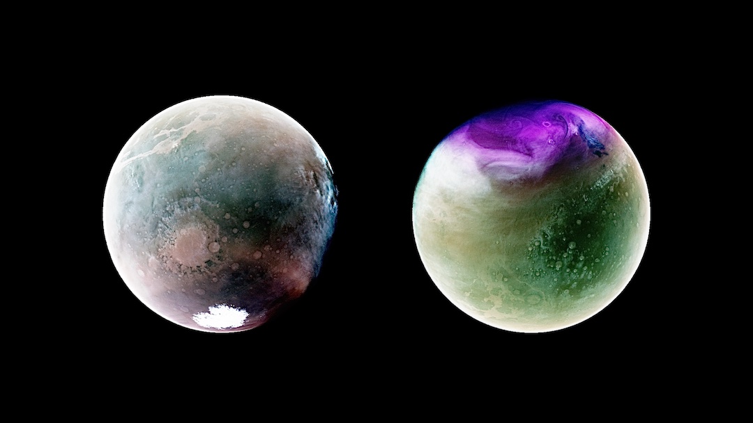 NASA Presents Images Of Mars In A New Light With Vibrant Colors ...