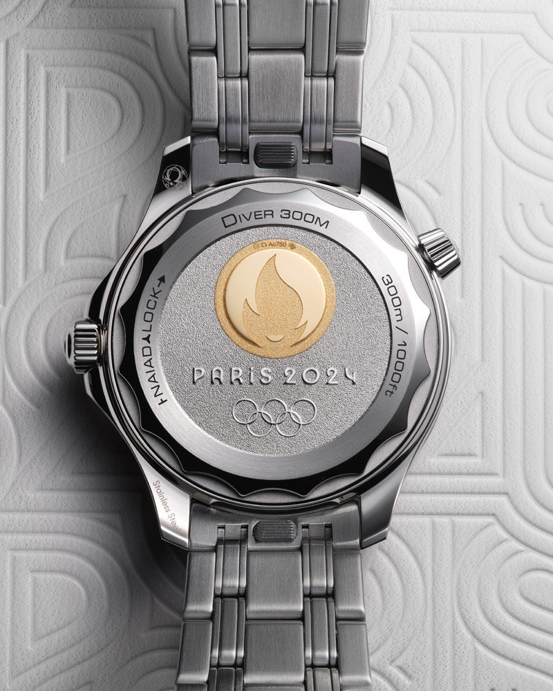 Omega Marks Olympics Countdown With Seamaster 300M ‘Paris 2024’ Diver’s ...