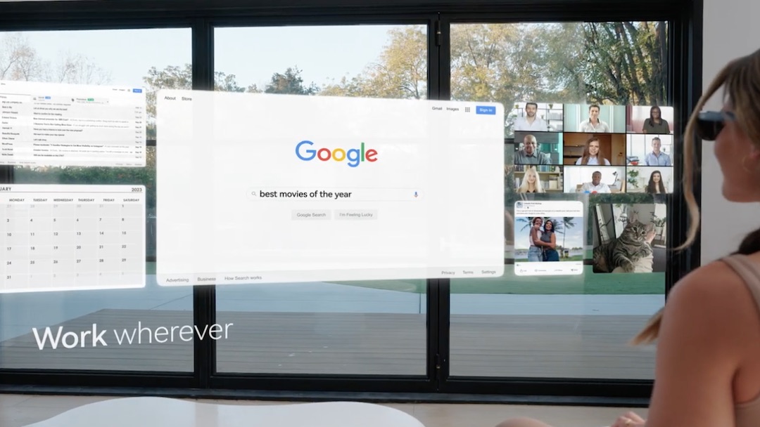 Slim AR Glasses Project A 215-Inch Virtual Screen Right In Front Of ...