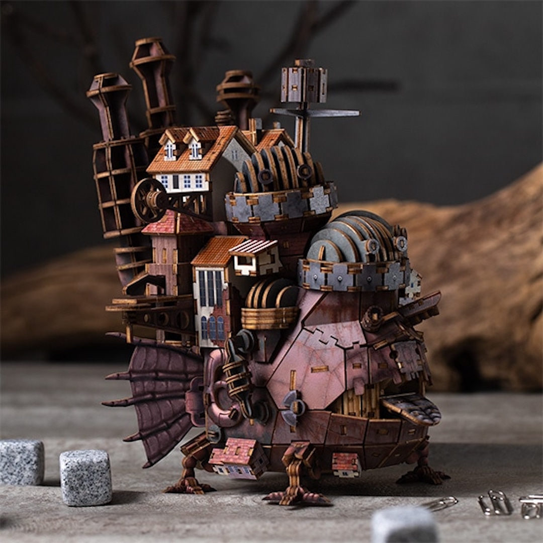 Mini Flat-Packed ‘Howl’s Moving Castle’ Lets You Rebuild Fantasy At ...