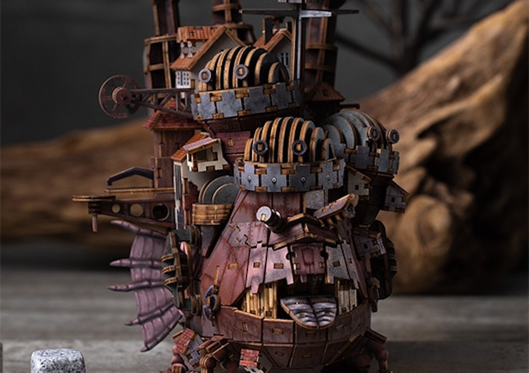 Mini Flat-Packed ‘Howl’s Moving Castle’ Lets You Rebuild Fantasy At ...