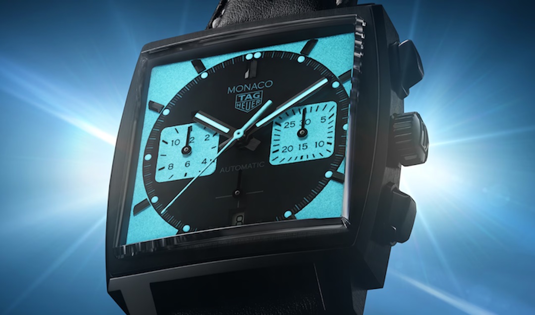 TAG Heuer Debuts Luminescent Monaco Watch To Illuminate Driving At ...