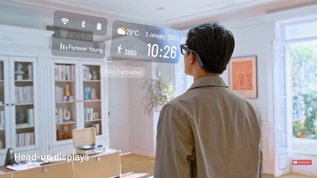 AR Glasses Overlay Your Surroundings To Explain The World Around You ...
