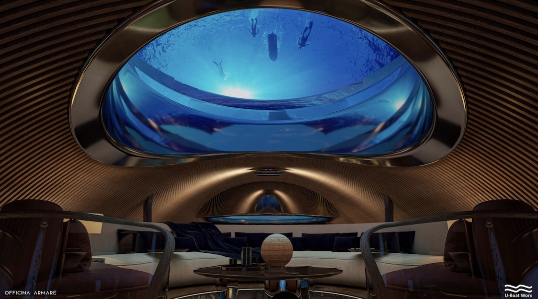 Underwater ‘Bond’ Villain’s Lair Appears To Lurk Inside This Superyacht ...