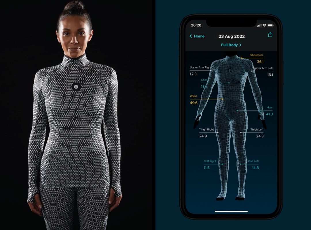 Wearable 3D Scanner Captures Your Measurements & Fat Percentage In ...