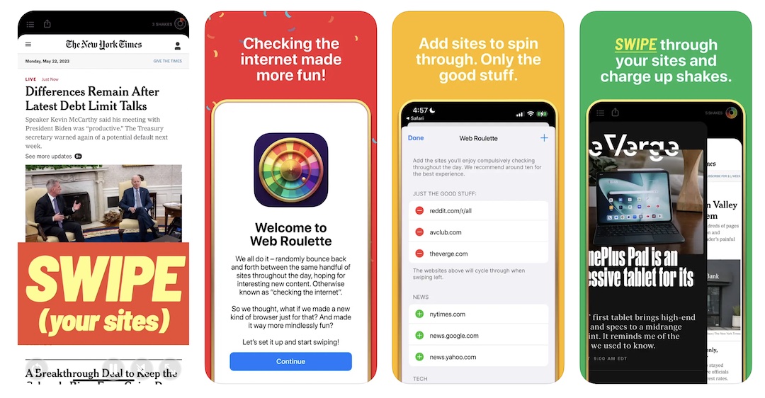 ‘Web Roulette’ Is A Browser That Instantly Cycles Through Your Favorite ...